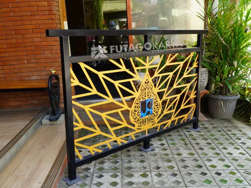 Besi Tempa Pagar Dari Material Mentah hingga Menjadi Ornamen - Futago Karya